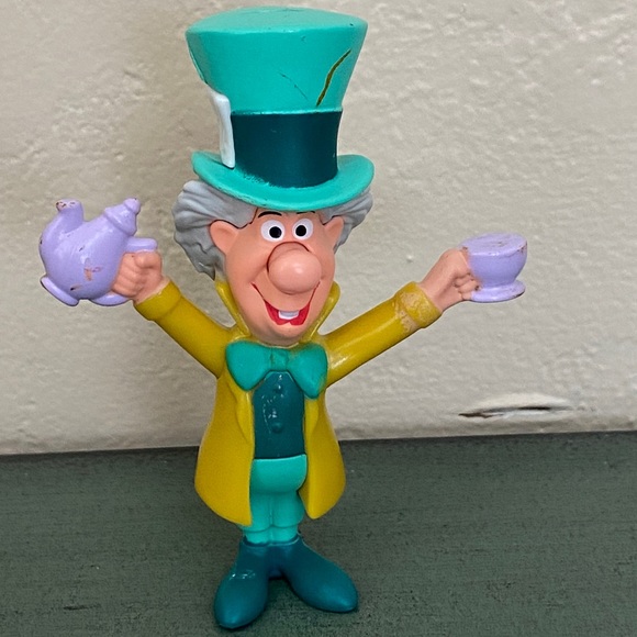 Toys | Mad Hatter Alice In Wonderland Toy Figurine Character Plastic ...